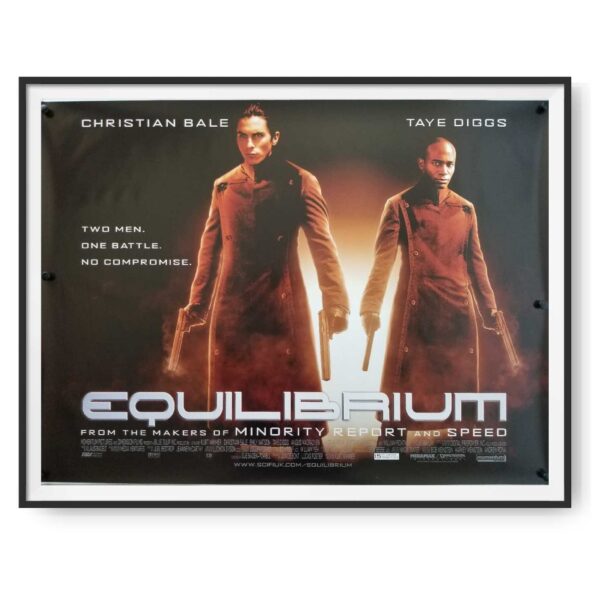 Equilibrium (2002) Original UK Quad Poster - Cinema Poster Gallery