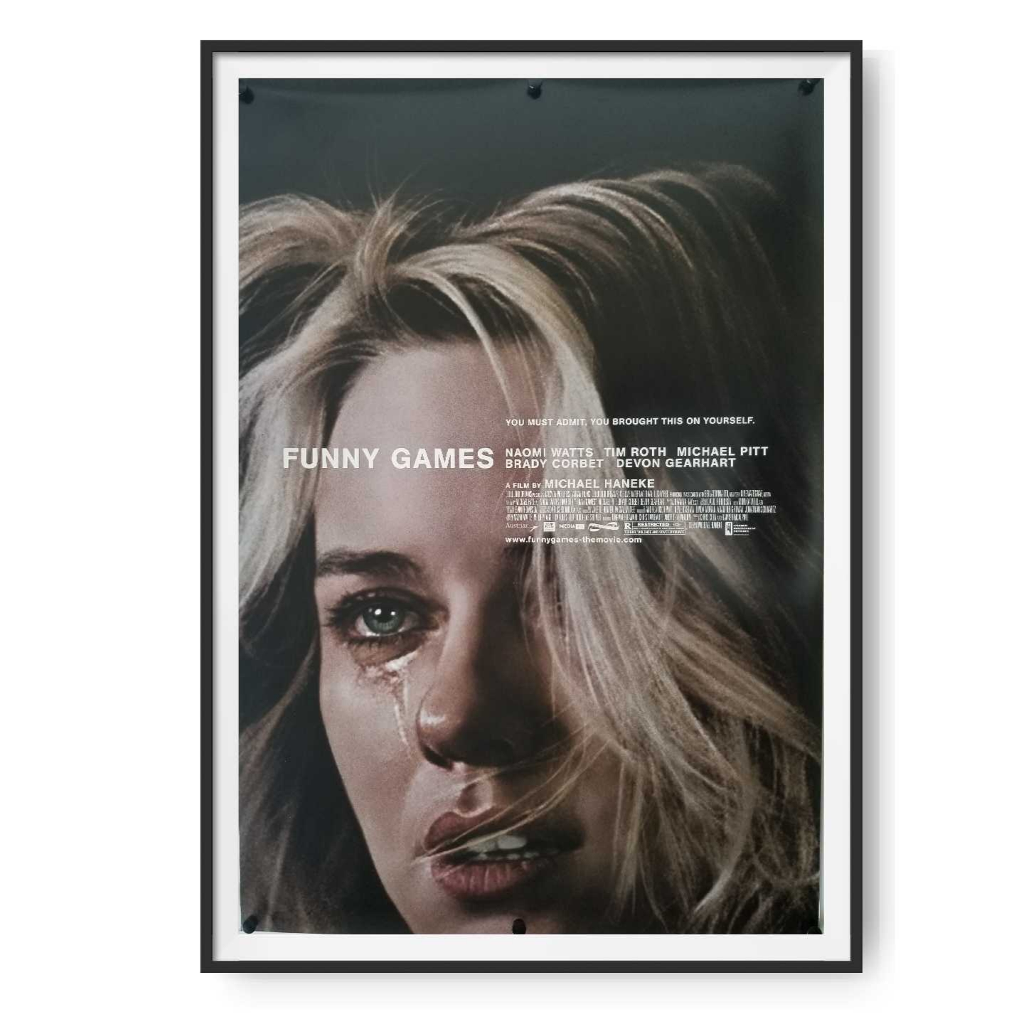 Funny Games 1997 Original Us One Sheet Poster Cinema Poster Gallery