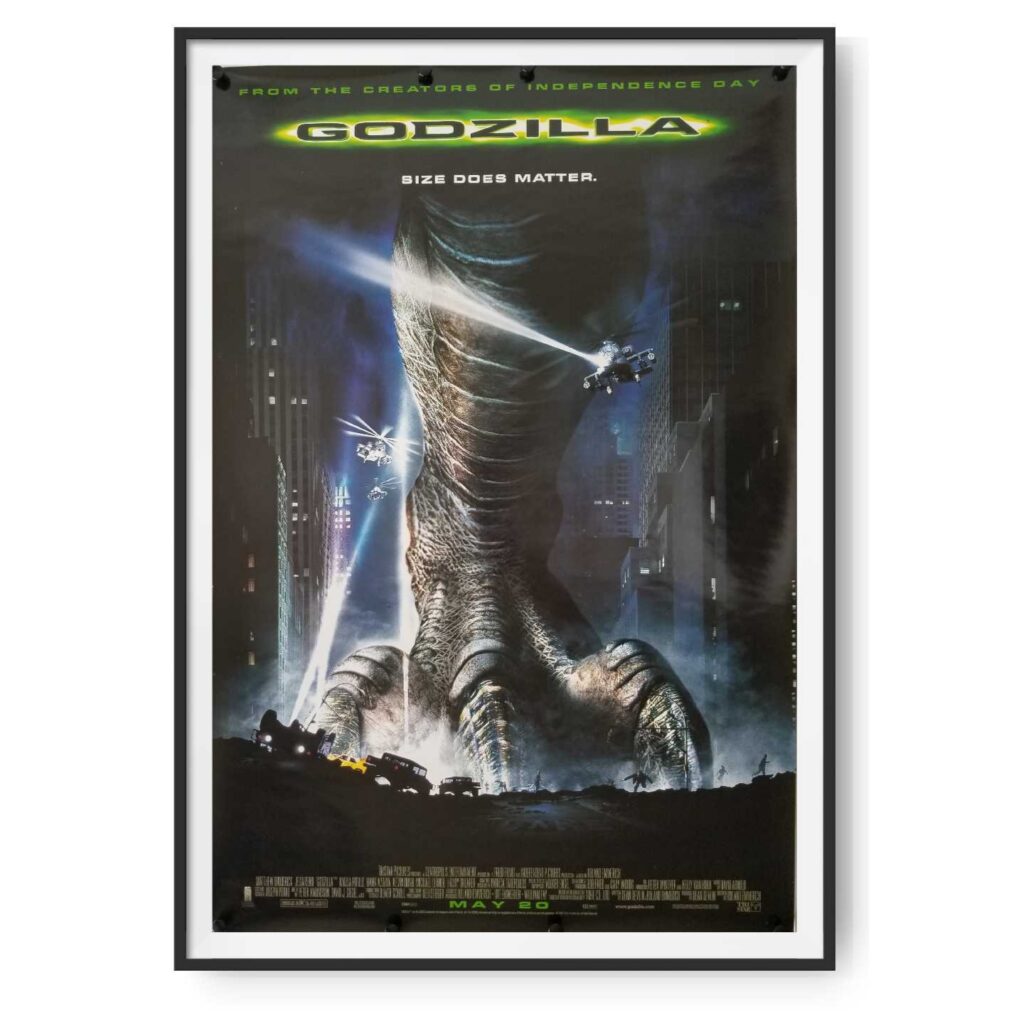 Godzilla (1998) Original US One Sheet Poster - Cinema Poster Gallery