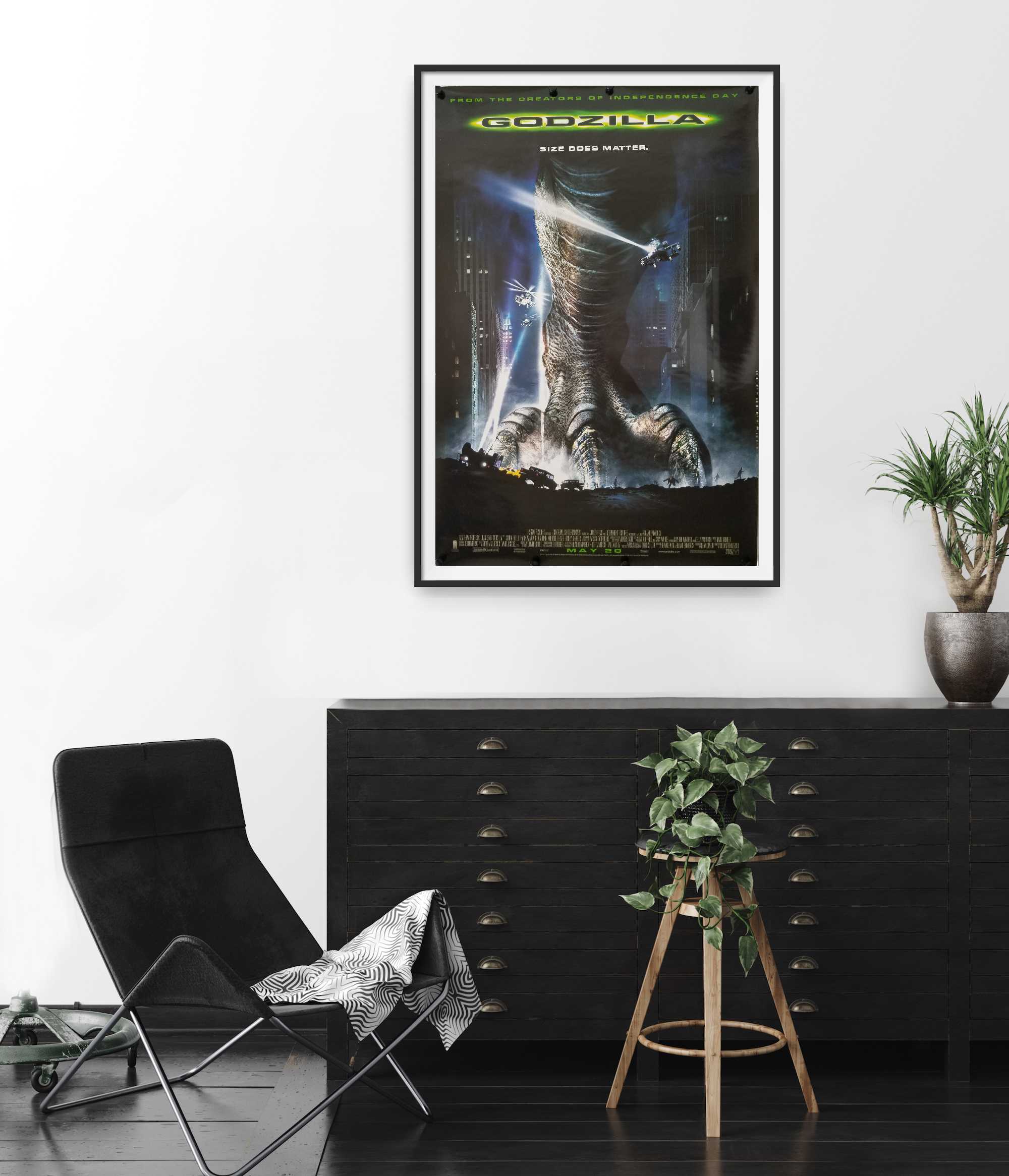 Godzilla (1998) Original US One Sheet Poster - Cinema Poster Gallery