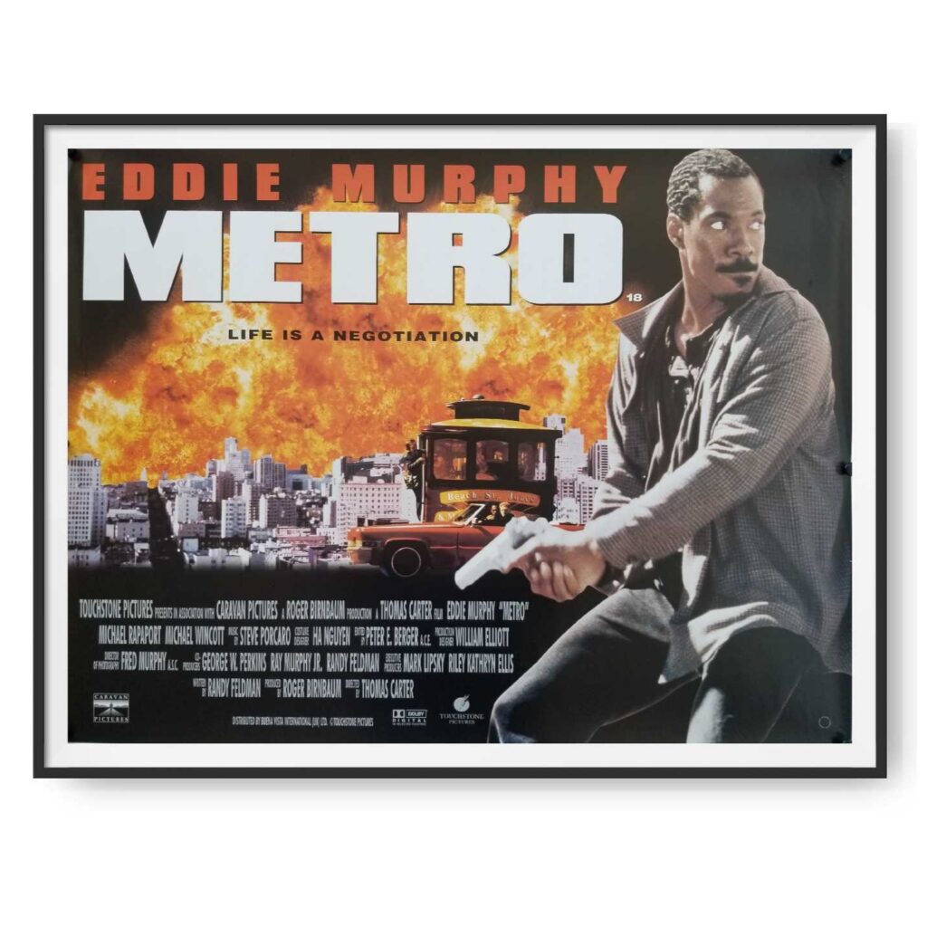 Metro (1997) Original UK Quad Poster - Cinema Poster Gallery