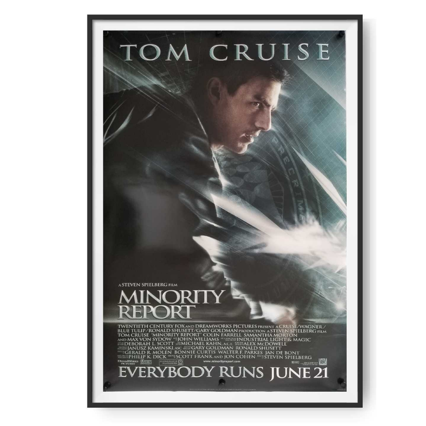 Minority Report (2002) Original US One Sheet Poster - Cinema Poster Gallery