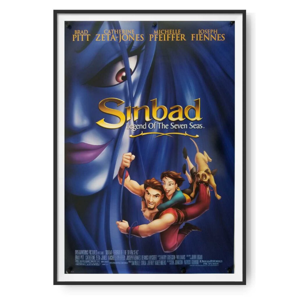 Sinbad Legend of the Seven Seas (2003) Original US One Sheet Poster ...