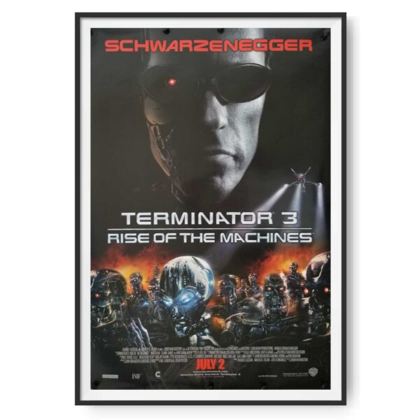 Terminator 3: The Rise of the Machines (2003) Original US One Sheet ...