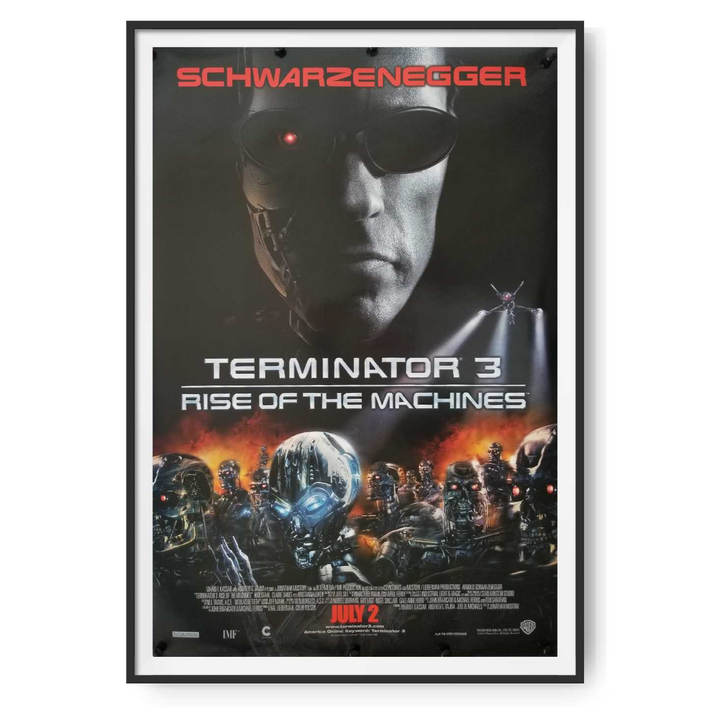 Terminator 3 Movie Poster Watch Terminator 3 Rise Of The Machines Full