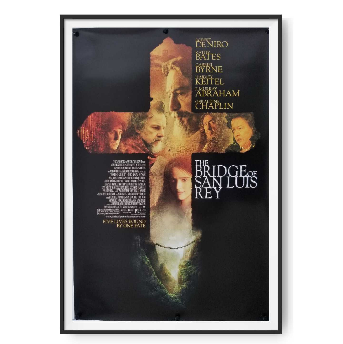 The Bridge of San Luis Rey (2004) Original US One Sheet Poster - Cinema ...
