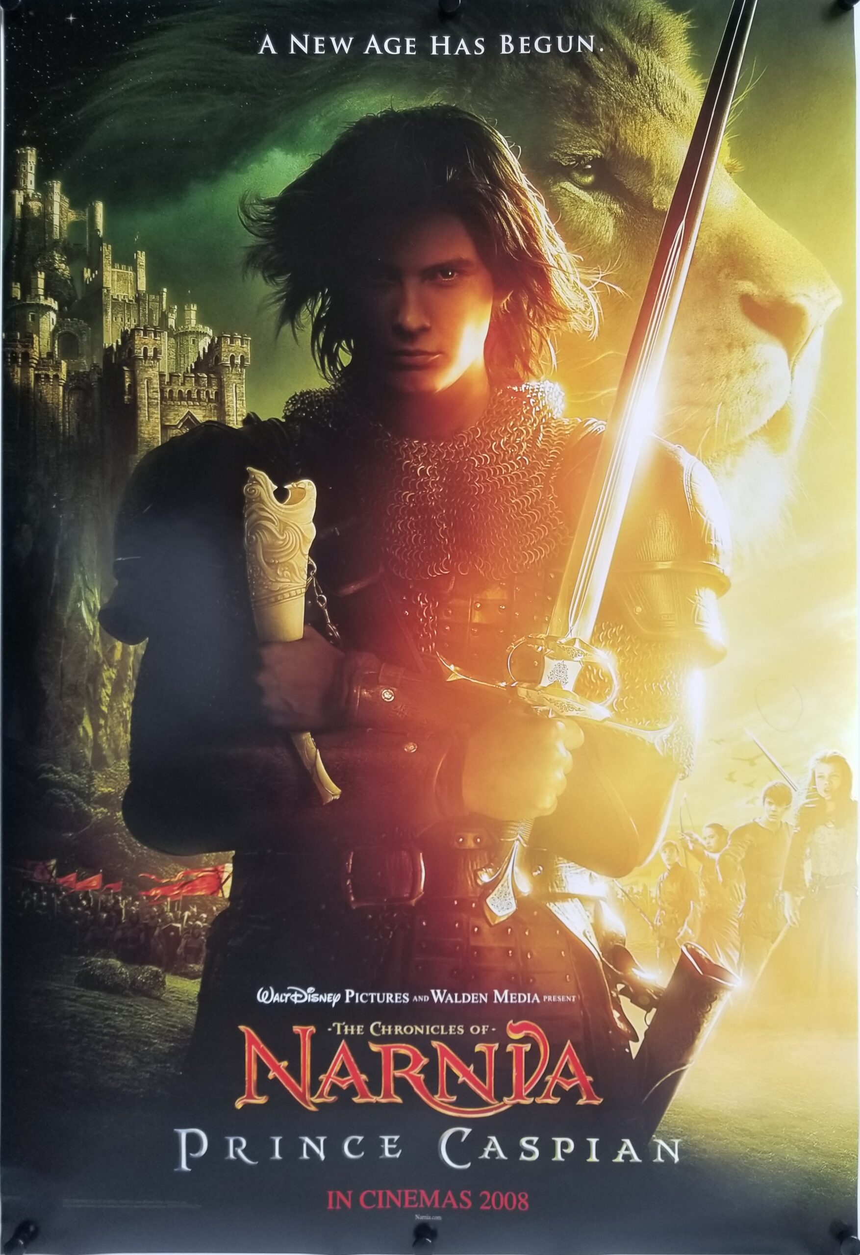 The Chronicles of Narnia: Prince Caspian (2008) US One Sheet Poster ...