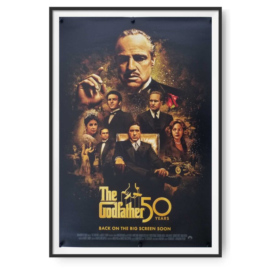 The Godfather (1972) Original UK One Sheet Poster 22 RR - Cinema Poster ...