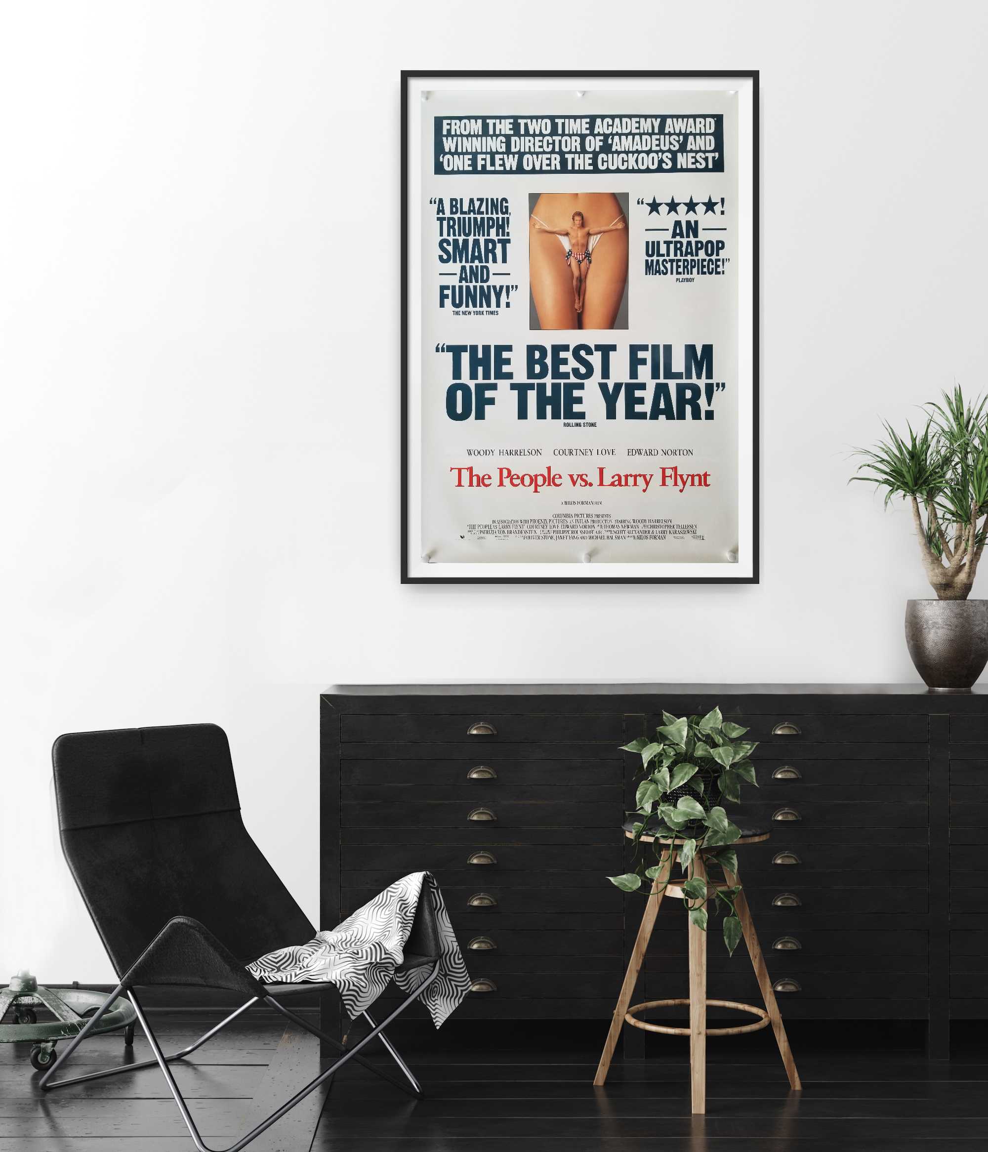 The People Vs Larry Flynt (2006) Original US One Sheet Poster - Cinema ...