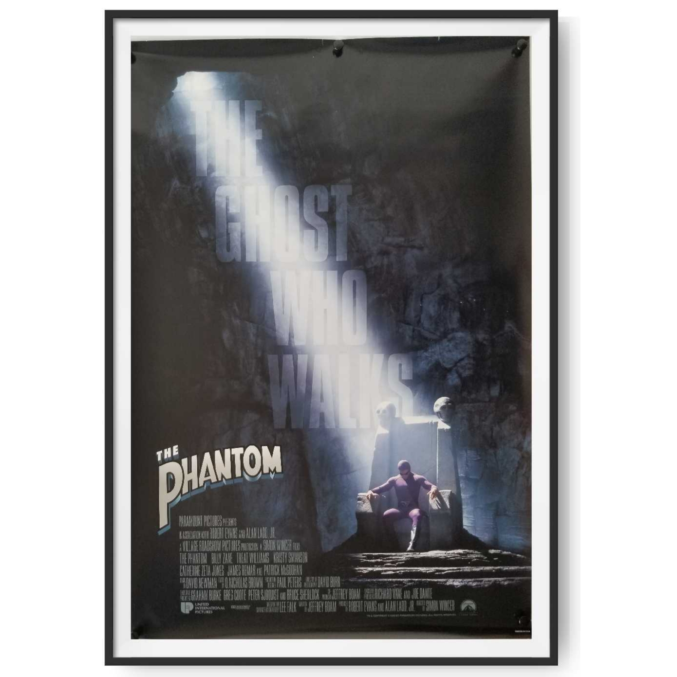 The Phantom (1996) Original US One Sheet Poster - Cinema Poster Gallery