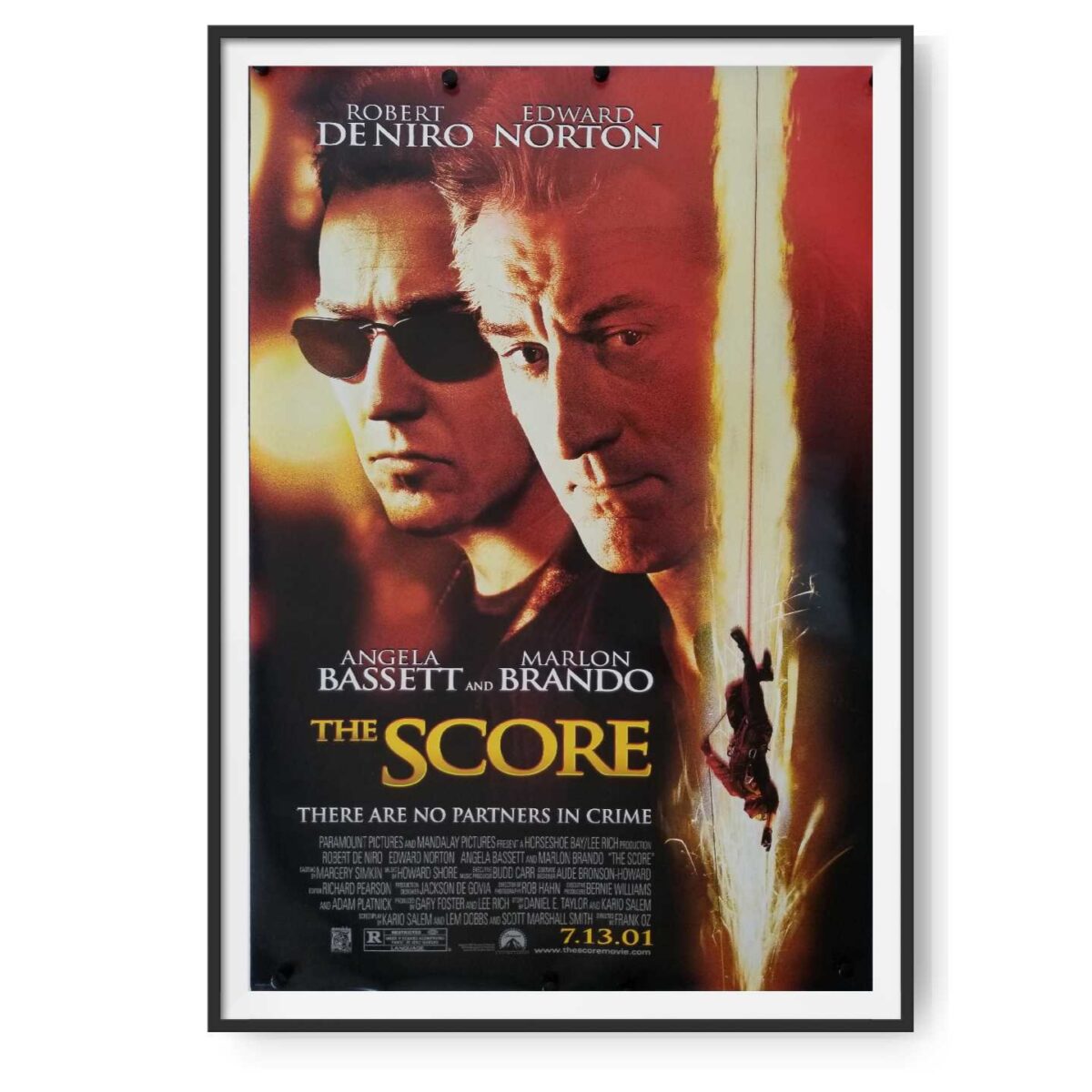 The Score (2001) Original US One Sheet Poster - Cinema Poster Gallery