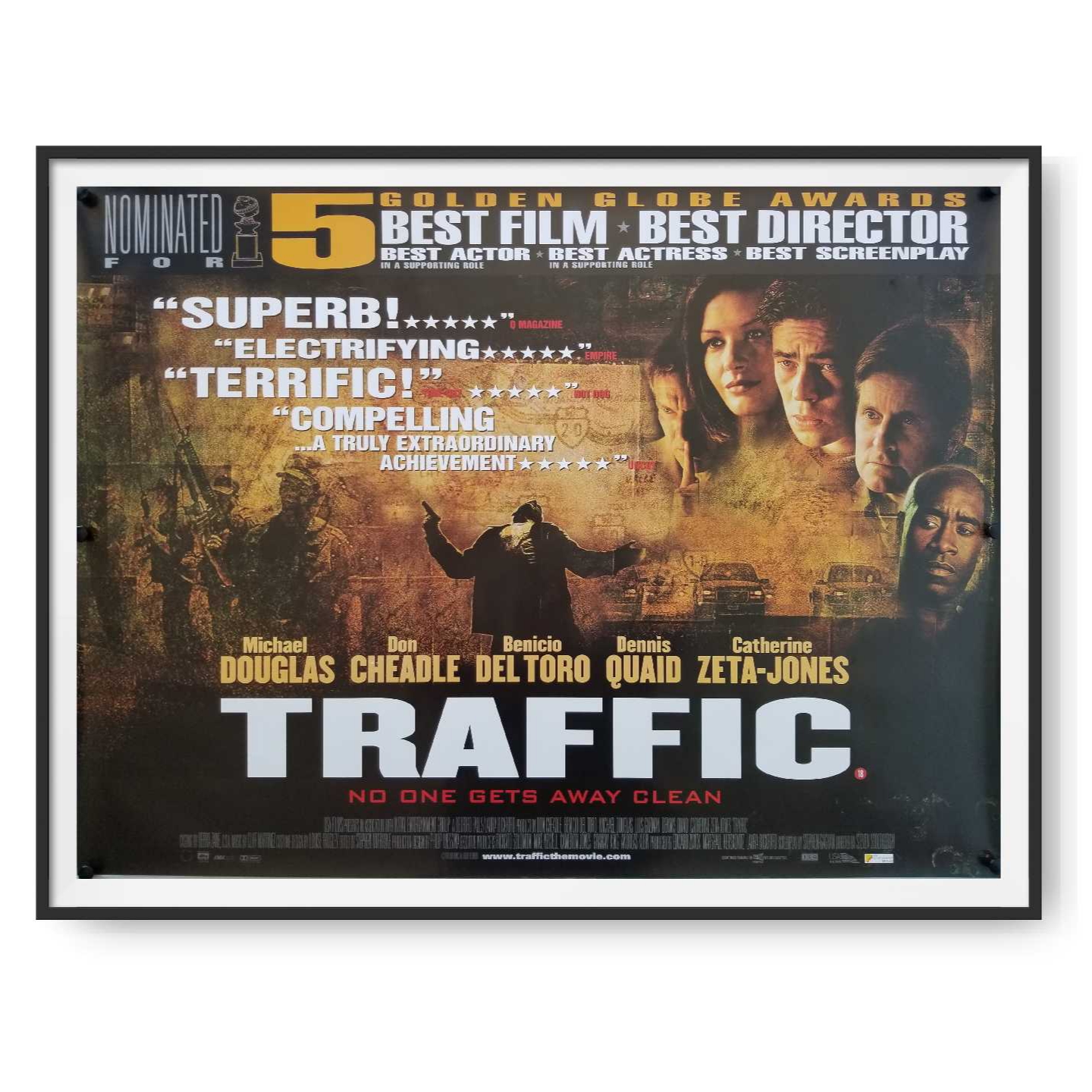 Traffic (2000) Original UK Quad Poster - Cinema Poster Gallery