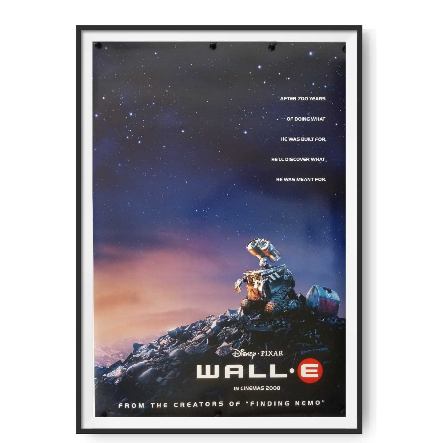 Wall-E (2008) Original US One Sheet Poster - Cinema Poster Gallery