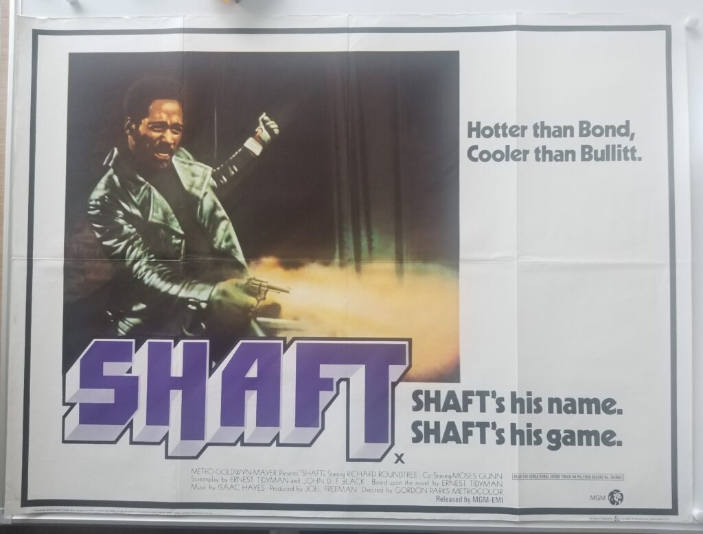 Shaft (1971) Original UK Quad Poster - Cinema Poster Gallery