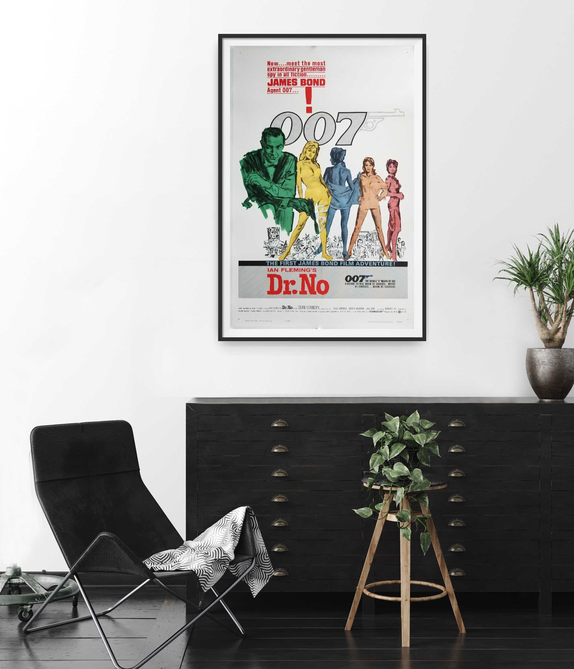 Dr. No (1962) Original US One Sheet Poster - Cinema Poster Gallery