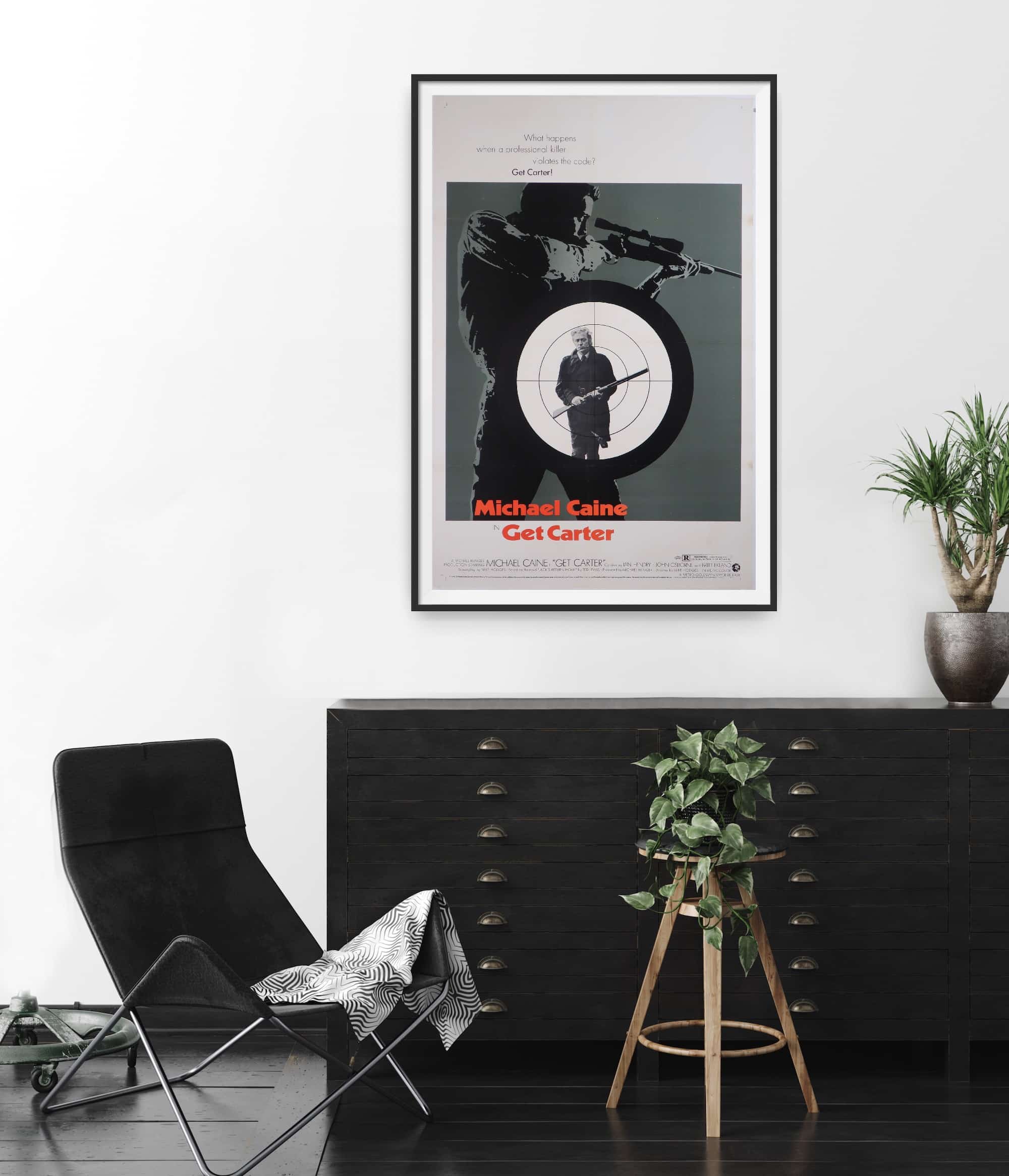 Get Carter (1971) Oringinal US One Sheet Poster - Cinema Poster Gallery