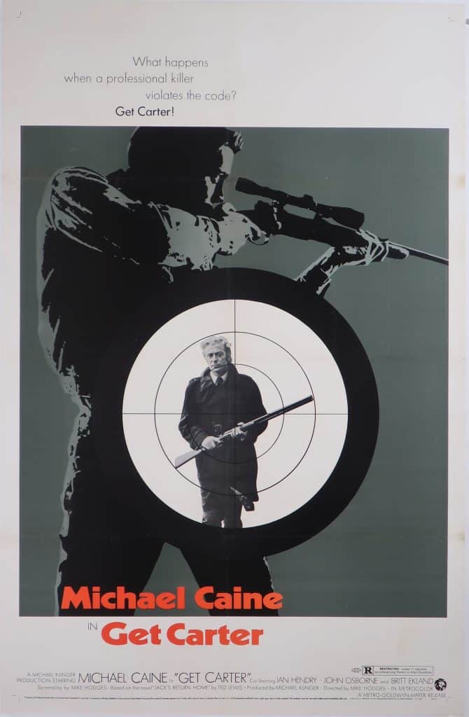 Get Carter (1971) Oringinal US One Sheet Poster - Cinema Poster Gallery