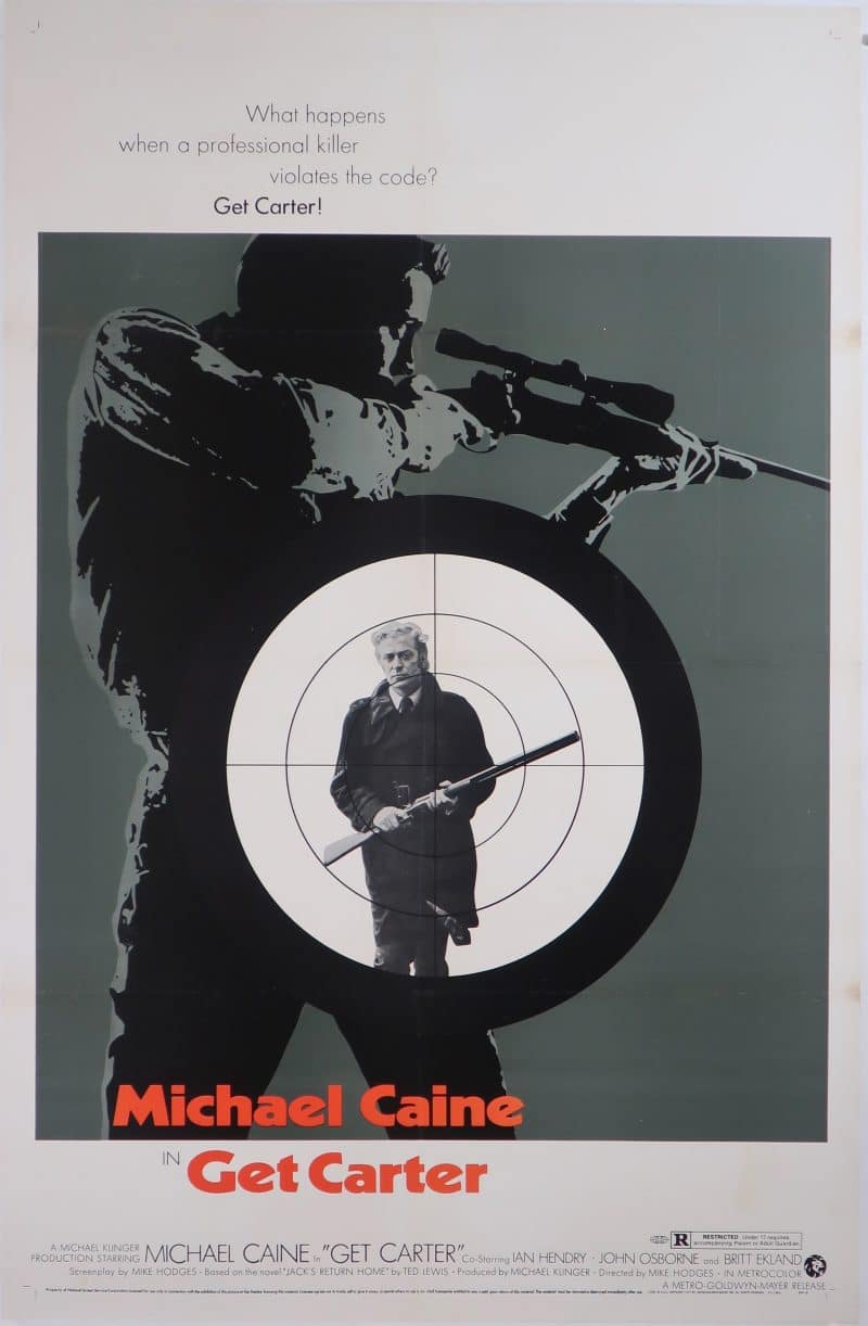 Get Carter (1971) Oringinal US One Sheet Poster - Cinema Poster Gallery