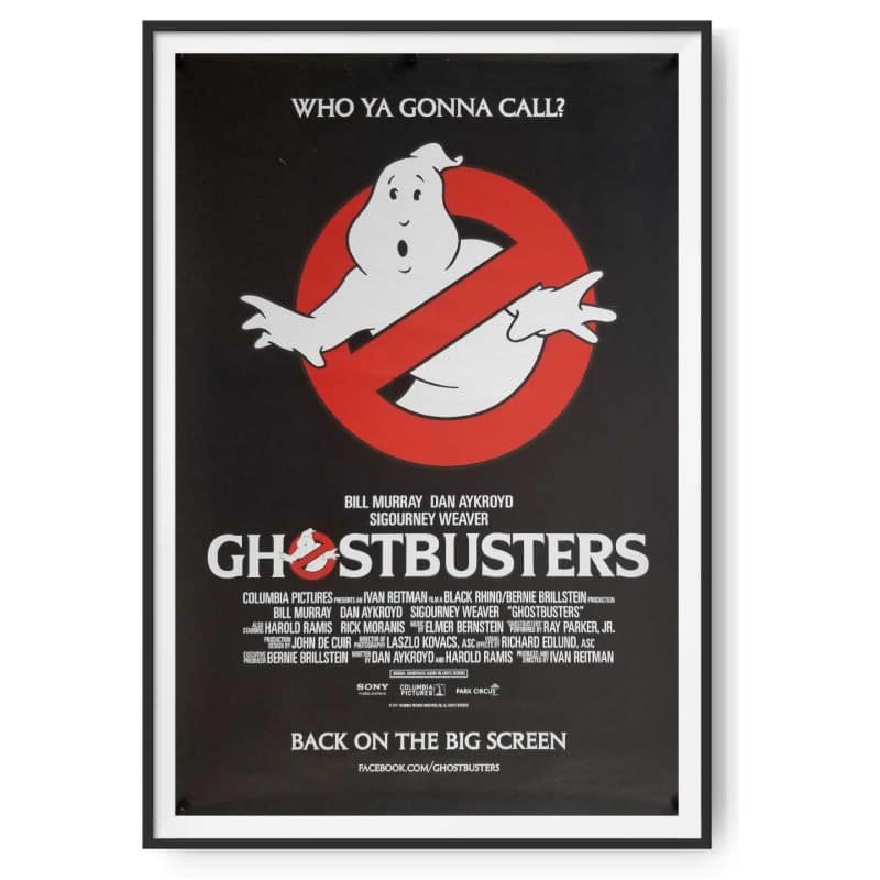 Ghostbusters (1984) Original US One Sheet Poster 2009 RR - Cinema ...