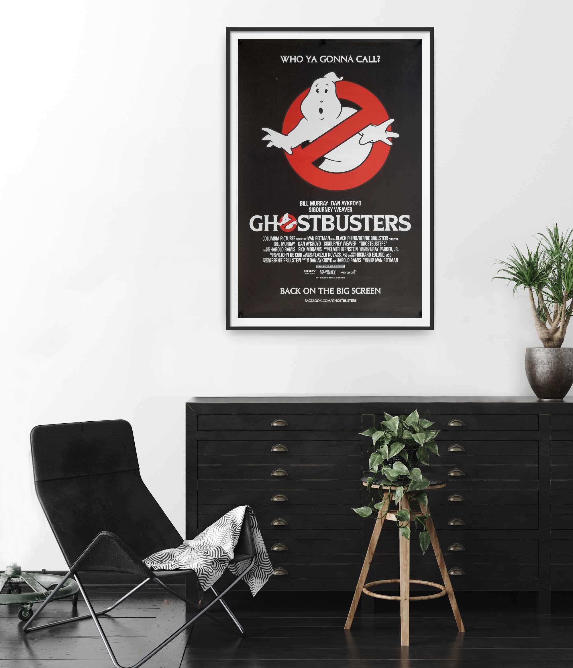 Ghostbusters (1984) Original US One Sheet Poster 2009 RR - Cinema ...