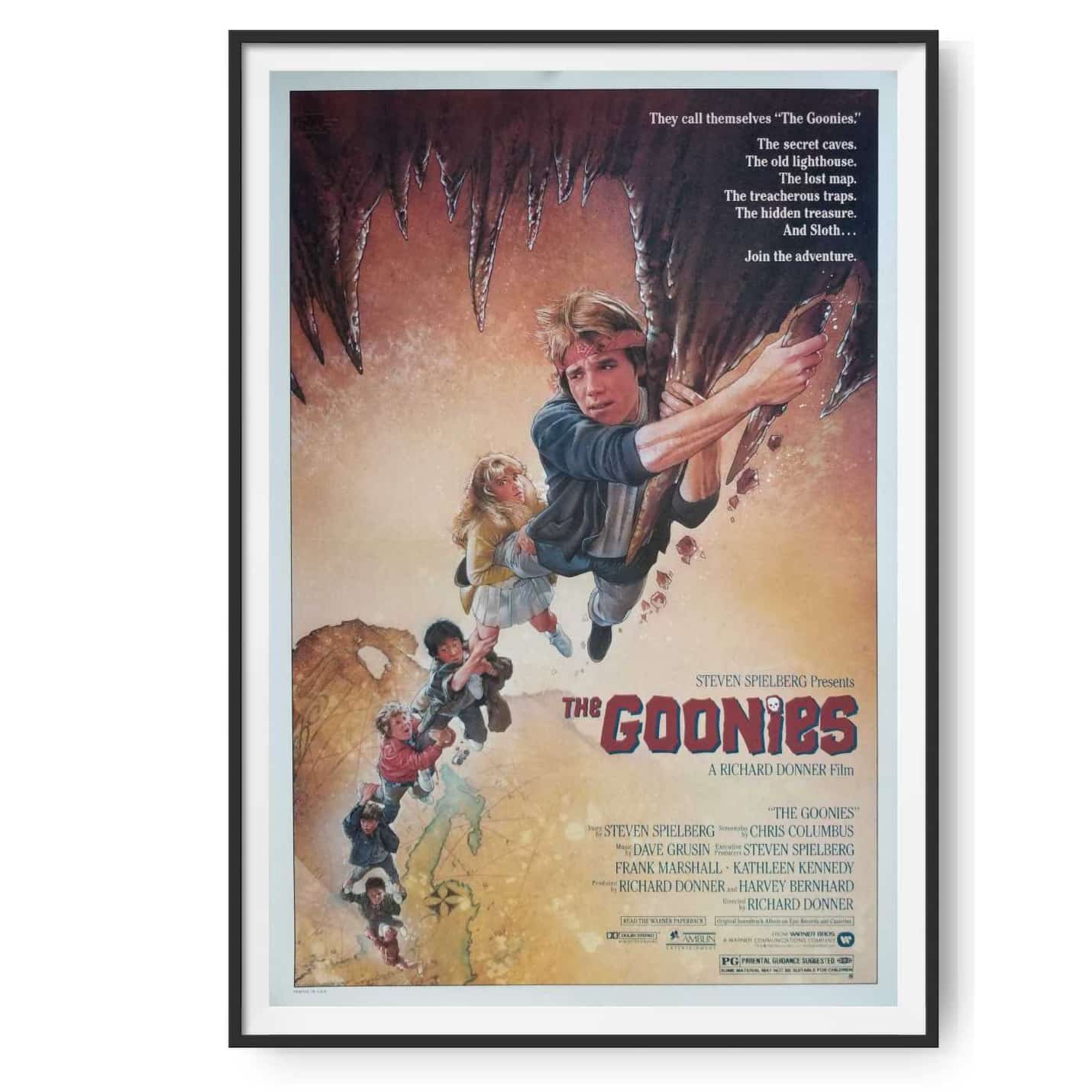 The Goonies (1985) Original US One Sheet Poster - Cinema Poster Gallery