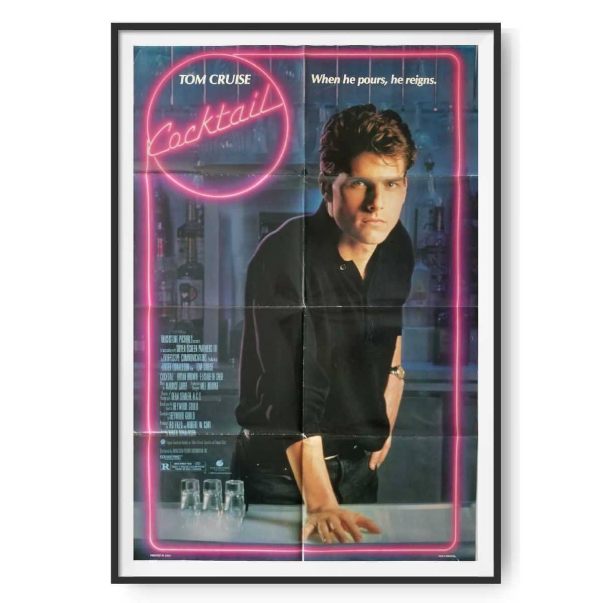 Cocktail (1988) Original US One Sheet Cinema Poster - Cinema Poster Gallery
