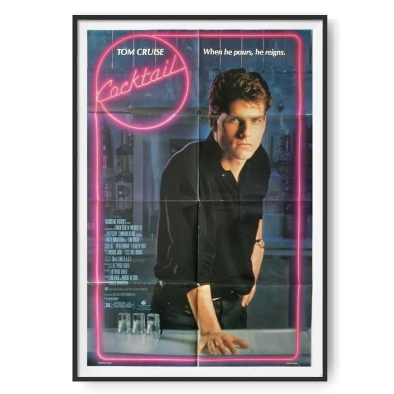 Cocktail (1988) Original US One Sheet Cinema Poster - Cinema Poster Gallery