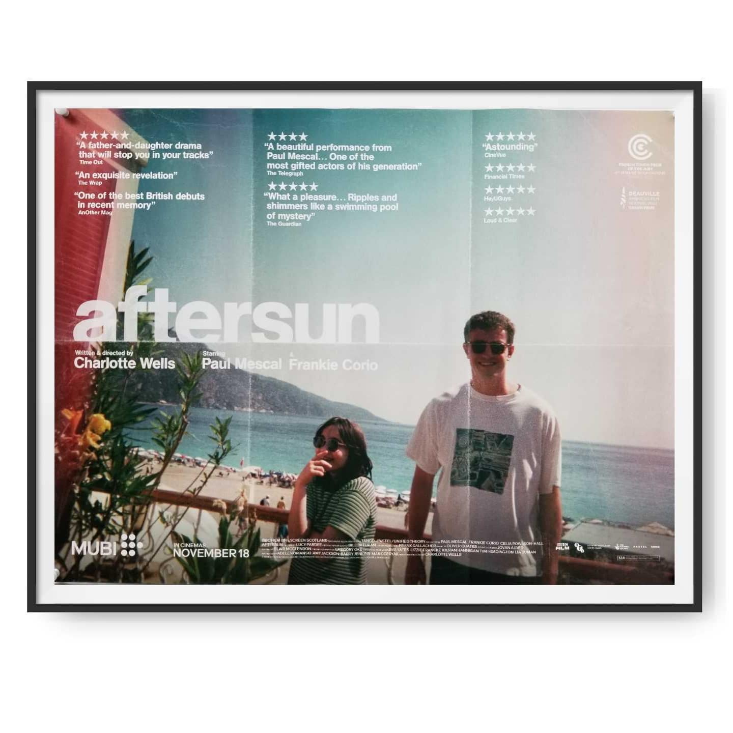 Aftersun (2022) Original Quad Poster - Cinema Poster Gallery