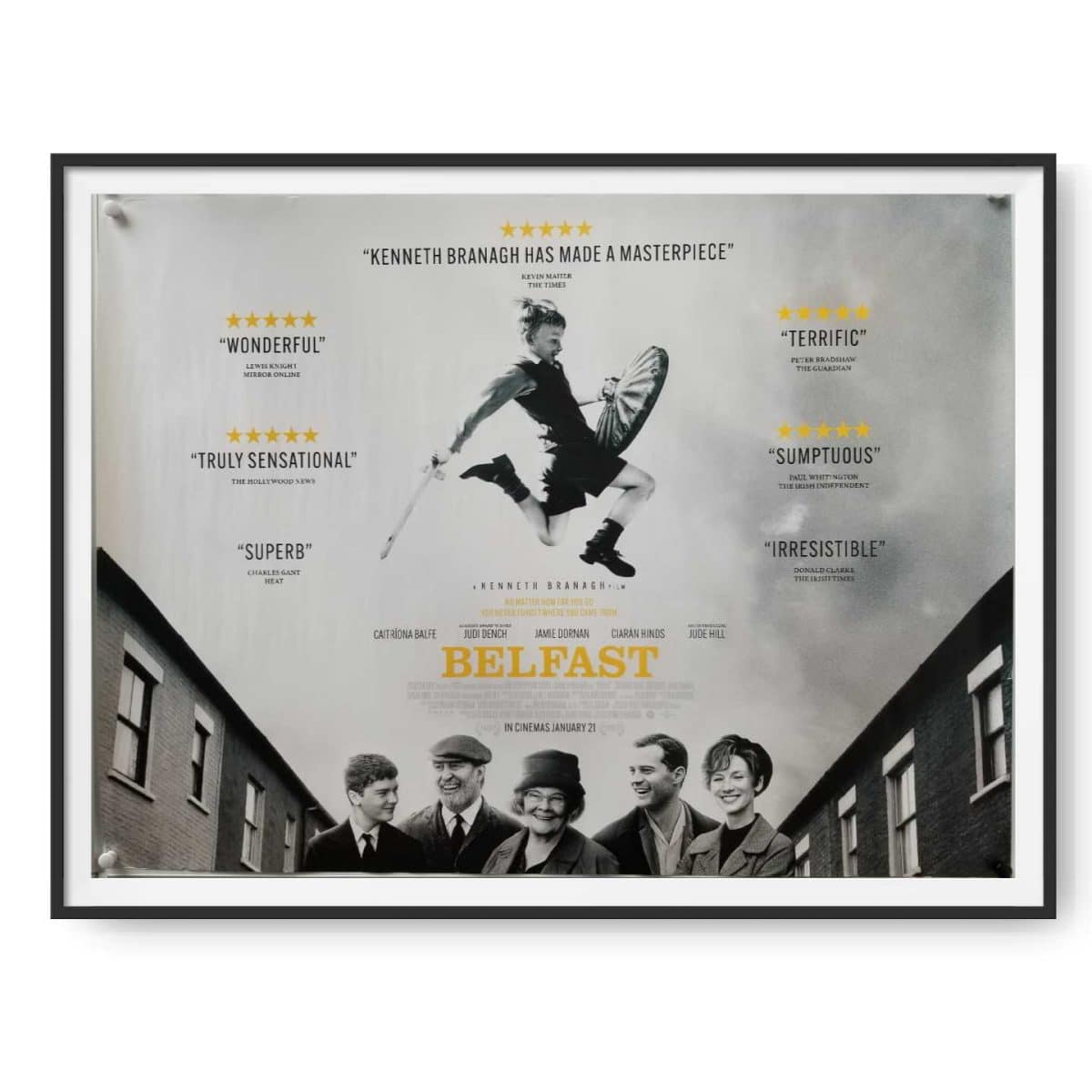Belfast (2021) Original Quad Poster - Cinema Poster Gallery