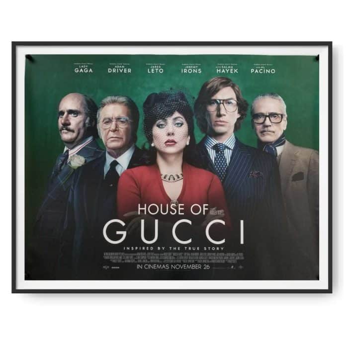 House of Gucci (2021) Original Quad Poster - Cinema Poster Gallery