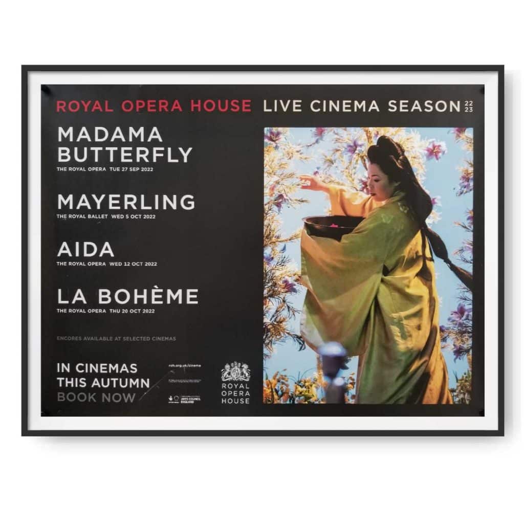 Madam Butterfly (2022) Original Quad Poster - Cinema Poster Gallery