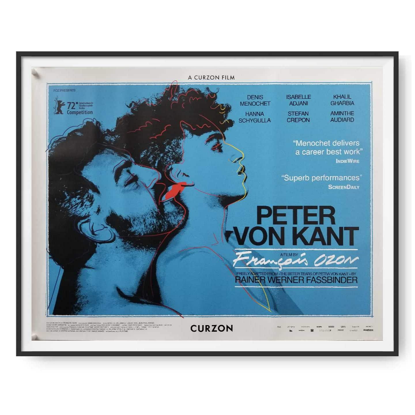 Peter von Kant (2022) Original Quad Poster - Cinema Poster Gallery