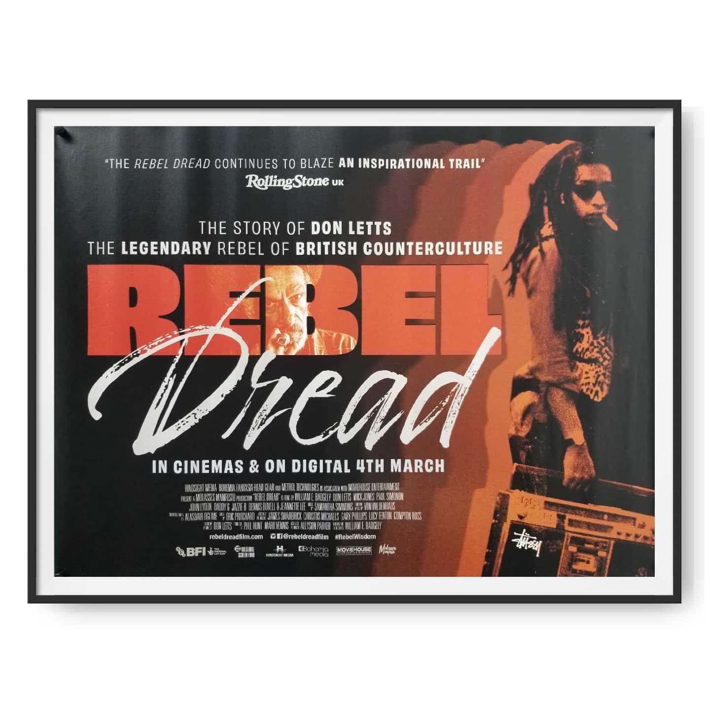 Rebel Dread (2022) Original Quad Poster - Cinema Poster Gallery