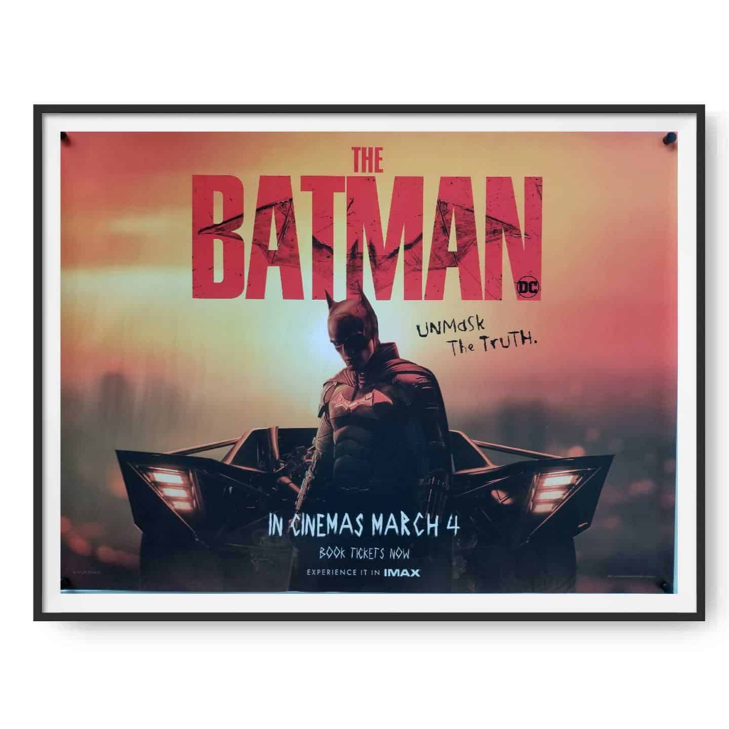 The Batman Style B (2022) Original Quad Poster - Cinema Poster Gallery