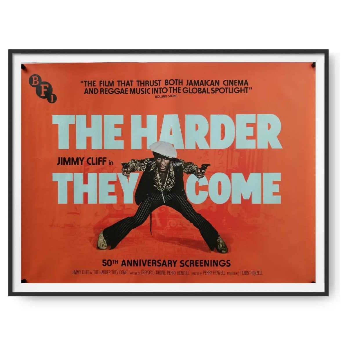 The Harder They Come (1972) Original Quad Poster - Cinema Poster Gallery