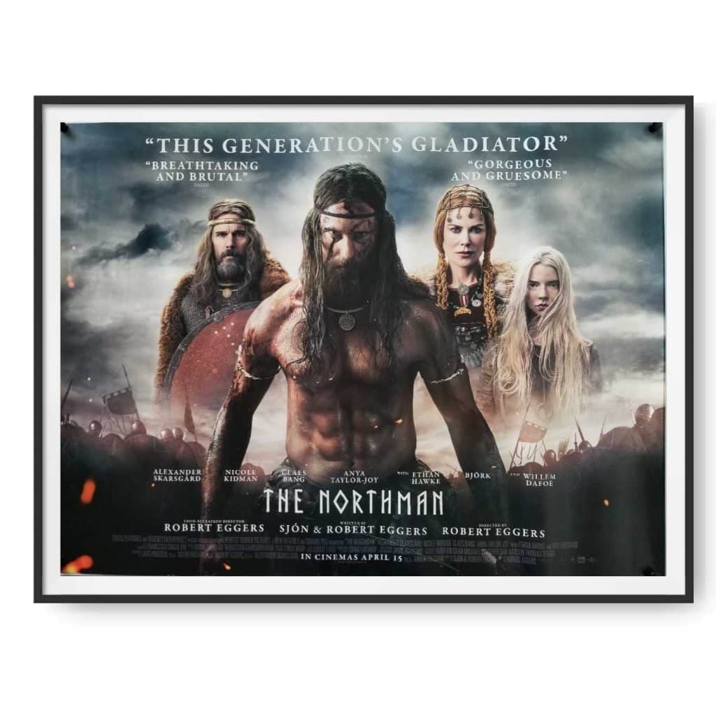 The Northman (2022) Original Quad Poster - Cinema Poster Gallery