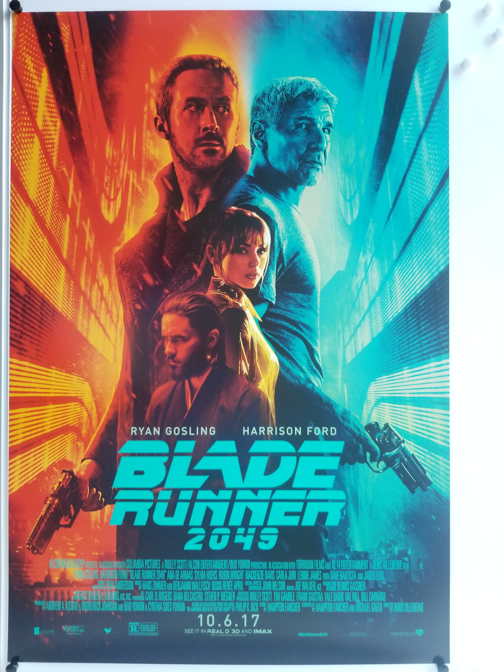 Blade Runner 2049 (2017) Original US One Sheet Poster - Cinema Poster ...