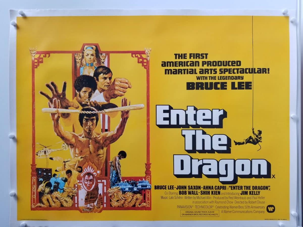 Enter The Dragon (1973) Original UK Quad Poster - Cinema Poster Gallery