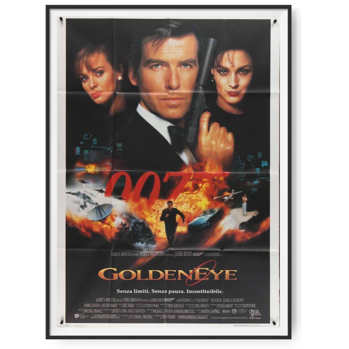 Goldeneye (1996) Italian 2 Foglio Poster - Cinema Poster Gallery