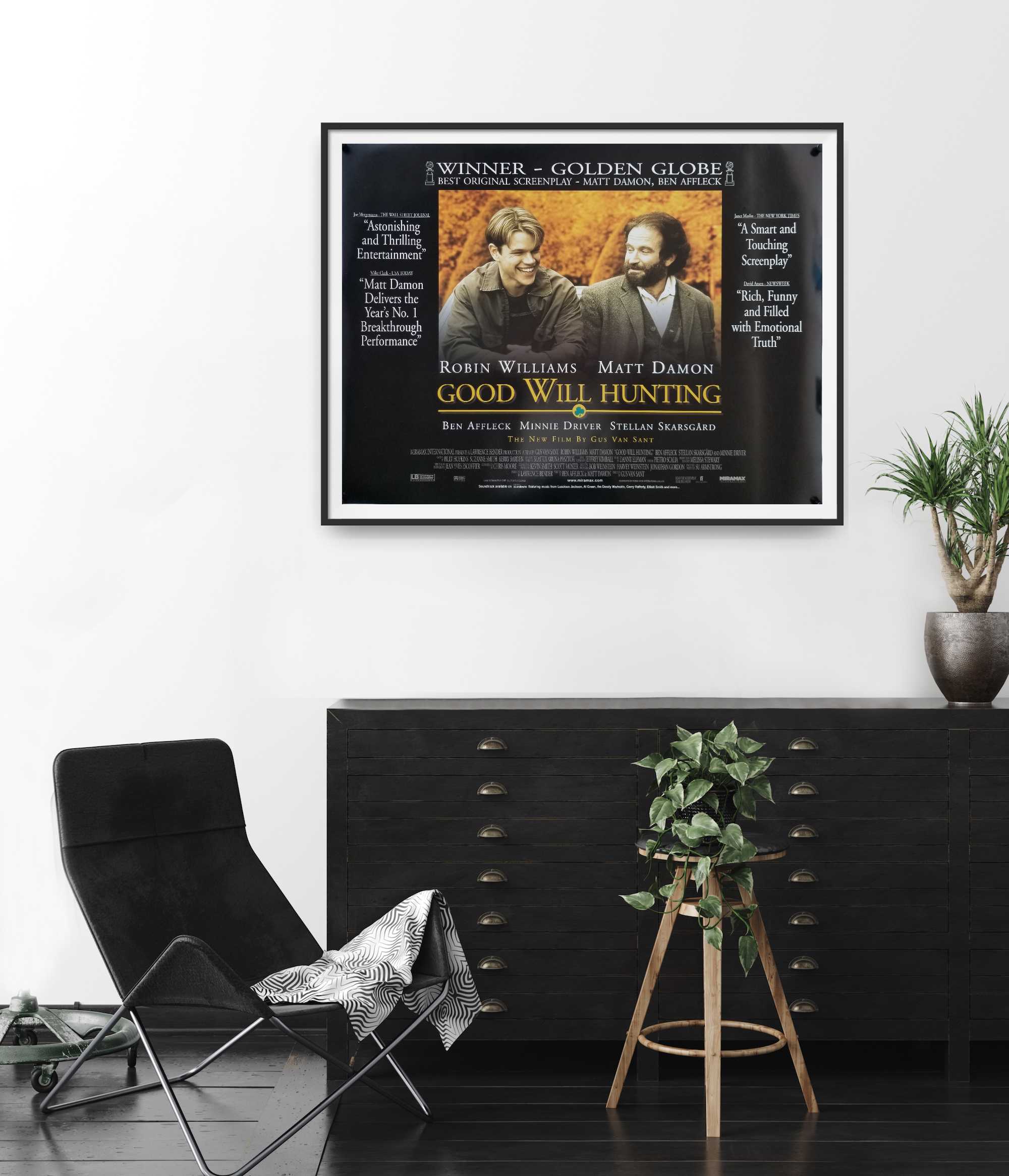 Good Will Hunting (1997) Original UK Quad Poster - Cinema Poster Gallery