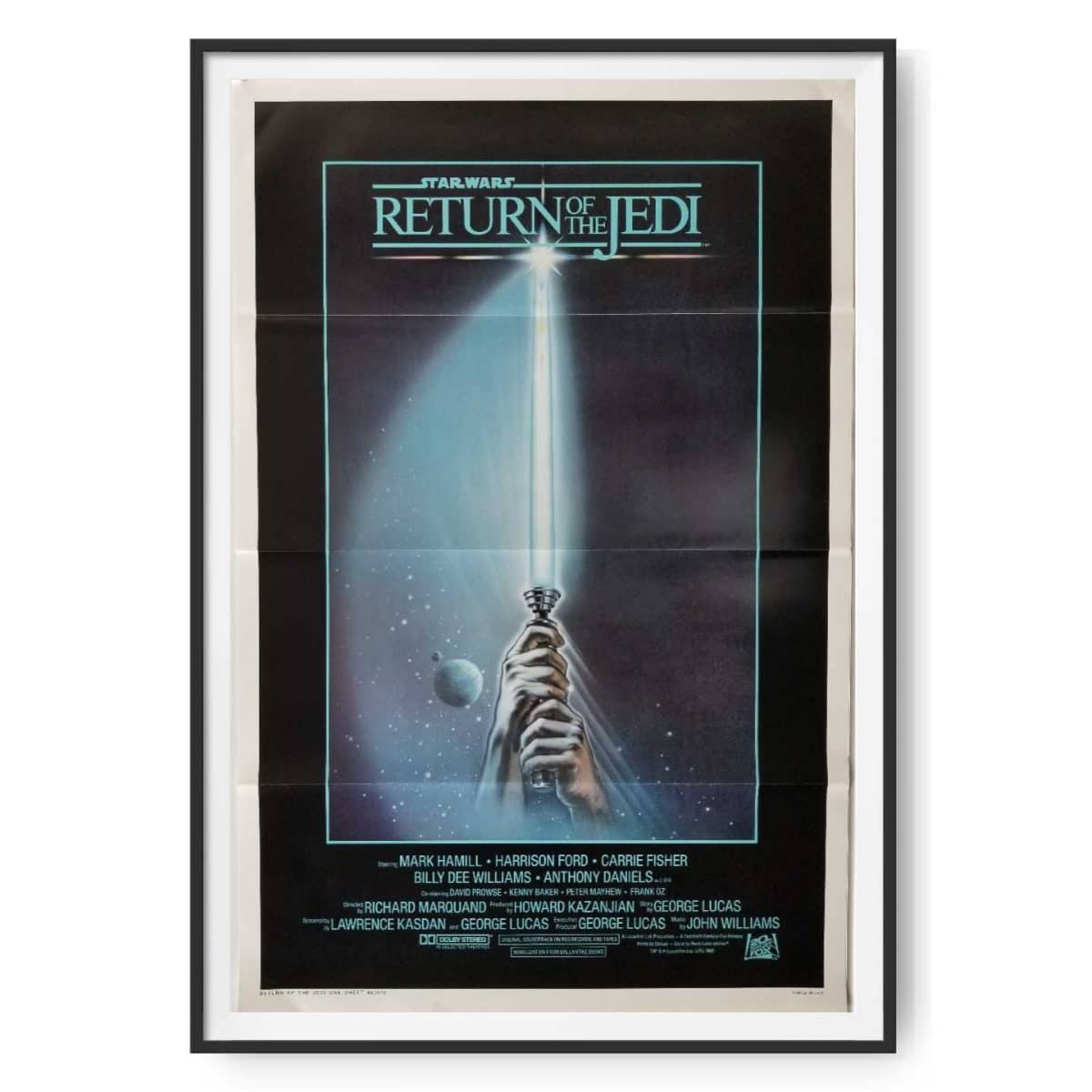 The Return of the Jedi (1983) International One Sheet Poster - Cinema Poster Gallery