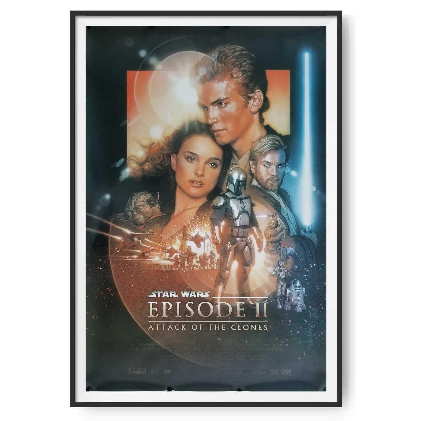 Star Wars Episode II - Attack of the Clones (2002) US One Sheet Poster - Cinema Poster Gallery