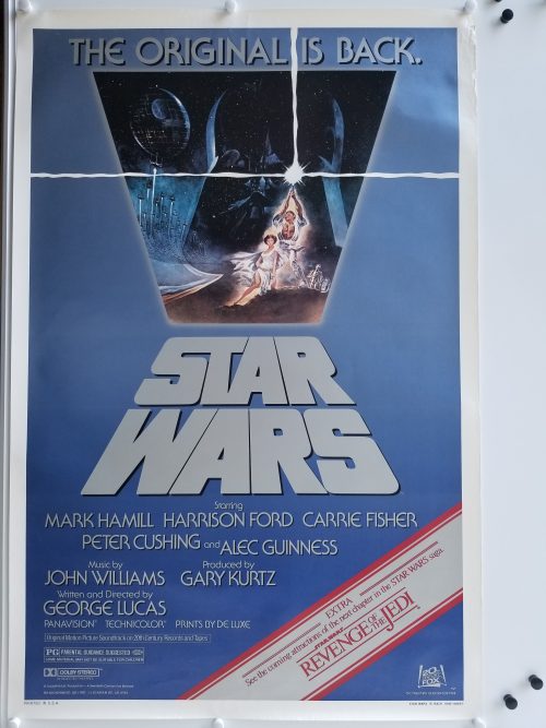 Star Wars (1977) Original US One Sheet Poster 82 RR - Cinema Poster Gallery