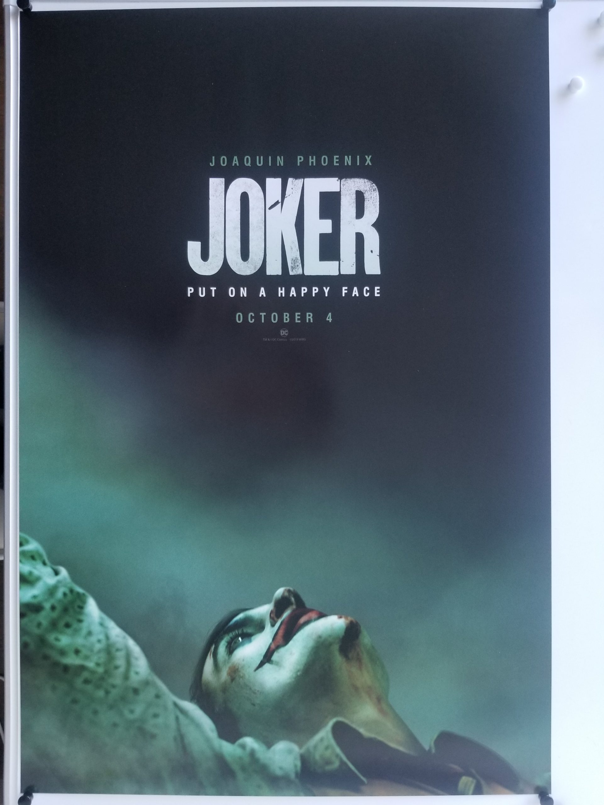 Joker (2019) Original US One Sheet Poster - Cinema Poster Gallery