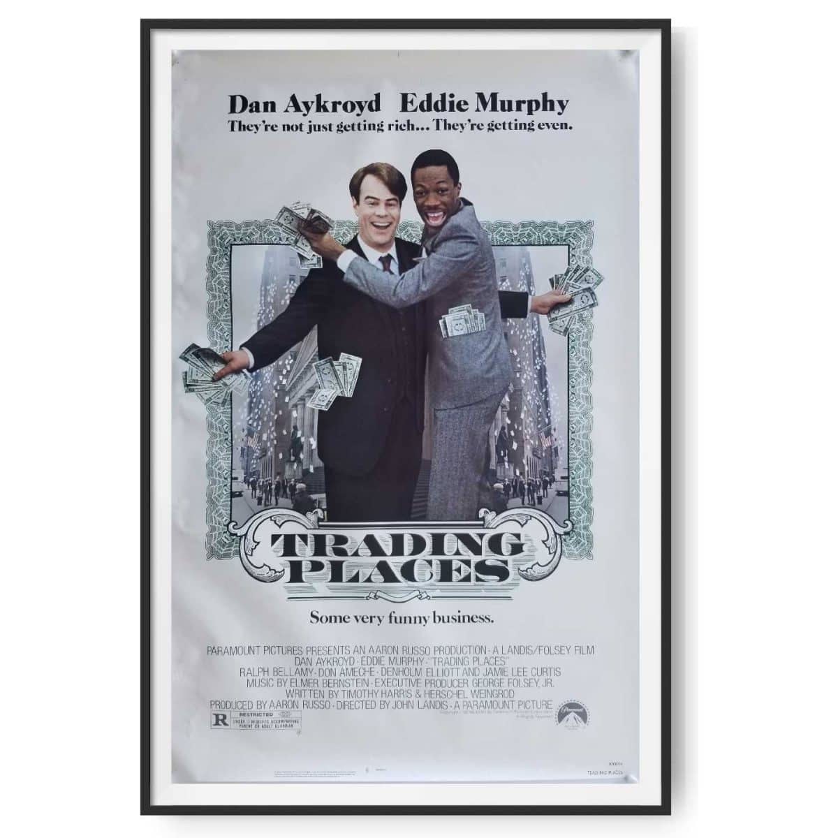 Trading Places (1983) Original US One Sheet Poster - Cinema Poster Gallery
