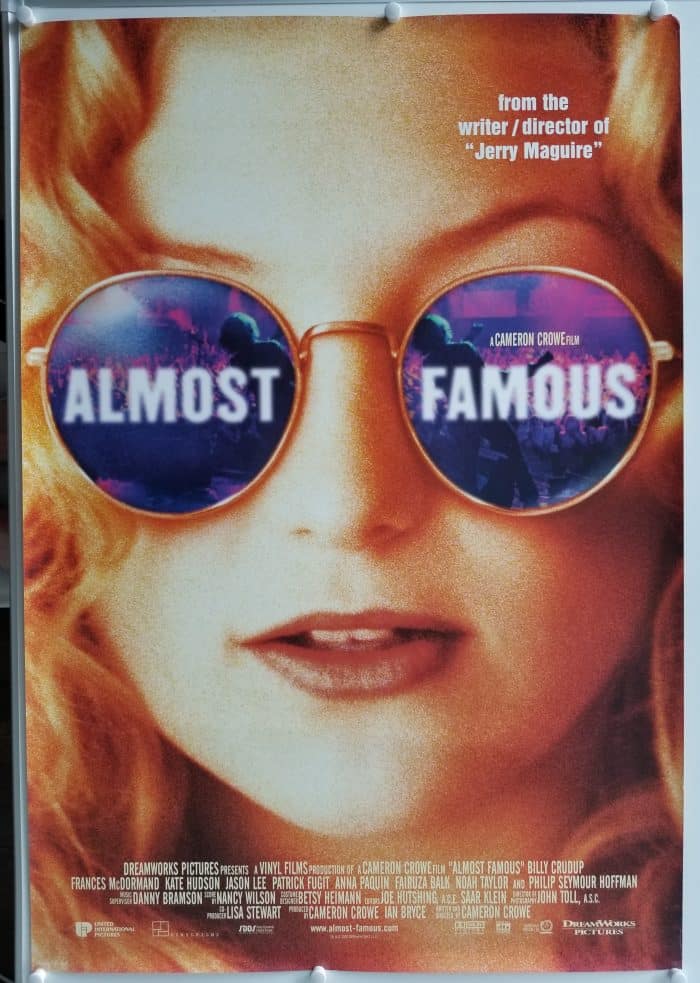Almost Famous (2000) US One Sheet Poster - Cinema Poster Gallery