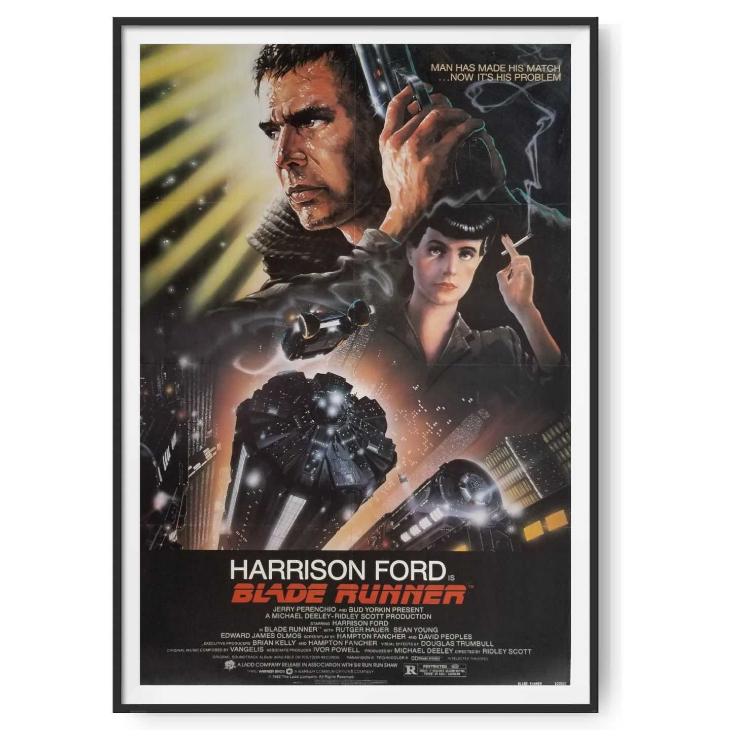 Blade Runner (1982) Original US One Sheet poster - Cinema Poster Gallery