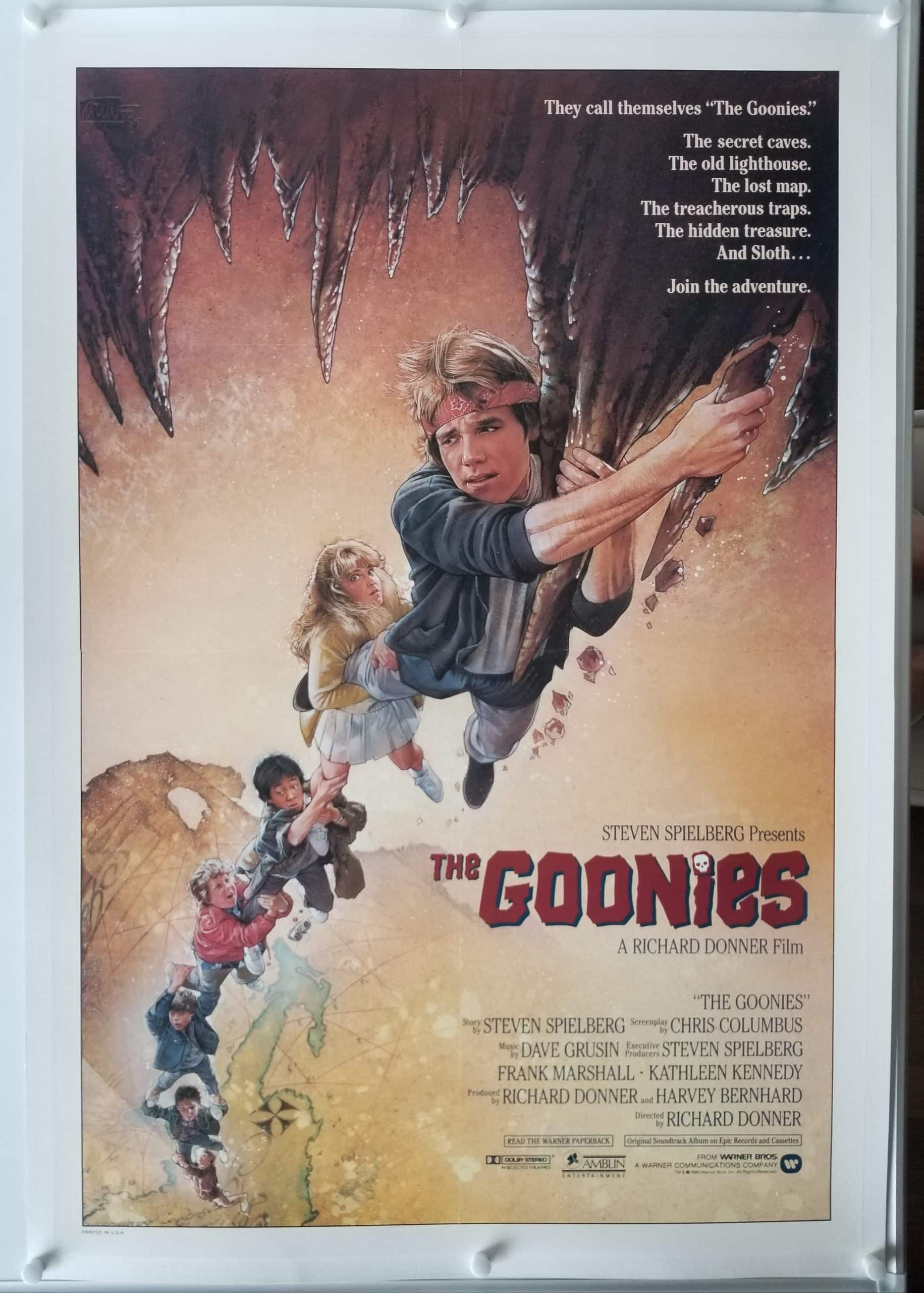 The Goonies (1985) Original US One Sheet Poster - Cinema Poster Gallery