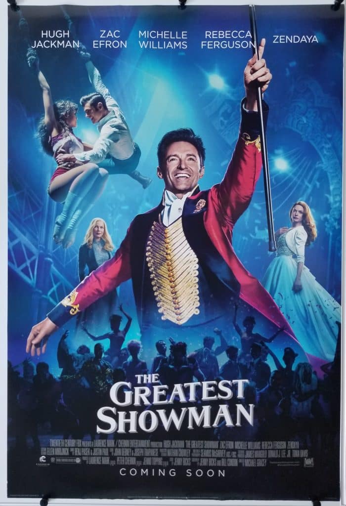 The Greatest Showman (2017) Original UK One Sheet Poster - Cinema ...