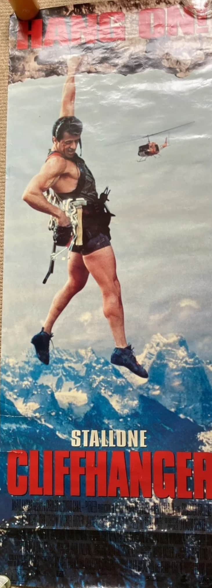 Cliffhanger Video Poster - Cinema Poster Gallery